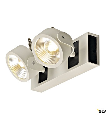 KALU LED 2 plafonska svetiljka, 34W, 2000lm, 3000K, bela
60°