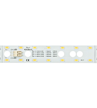 LED PCB modul 25 UWW (Ultra topla bela)-IP20,CRI/RA 80+