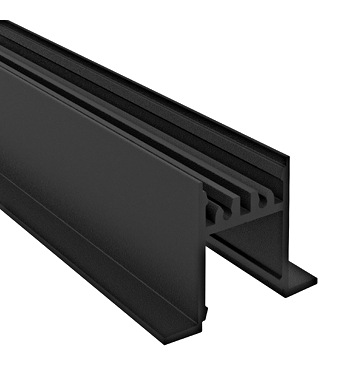 ALU-PROFIL SCHWARZ 2M 'LEDLINE20 RECESSE
Ugradni profil, max: 33,5W/m