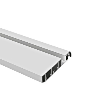 Aluminium zidni profil 7922/B beli PC opal pokrov 2m crni
FOR 8mm LED STRIP 2m; 08 STRIPS & PROFILES