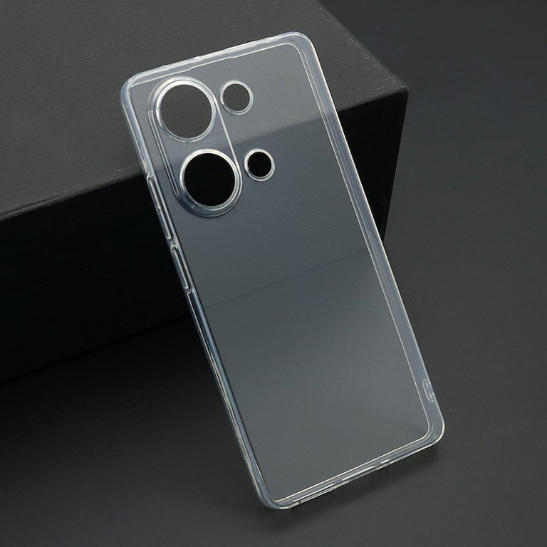 Futrola ULTRA TANKI PROTECT silikon za Xiaomi Redmi Note 13 Pro 4G providna (bela)