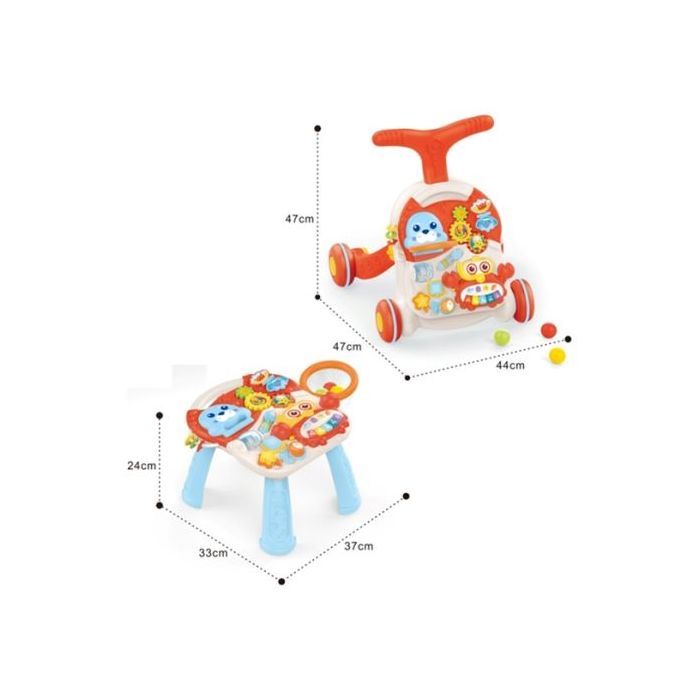 BBO TOYS 2u1 GURALICA I STO SA AKTIVNOSTIMA 12m+ (HE0829)