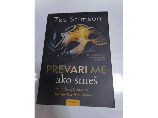 Tes Stimson - Prevari me ako smeš