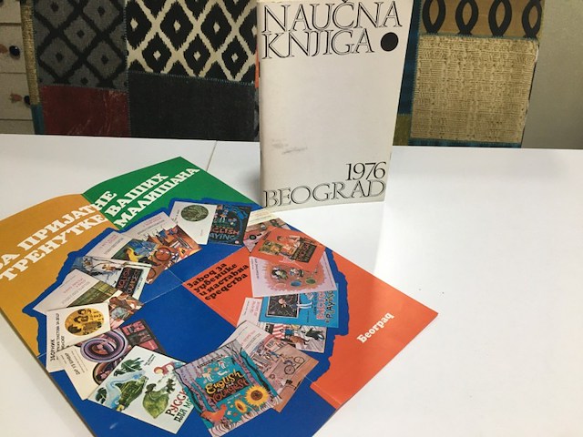 Naučna knjiga  katalog knjiga 1976