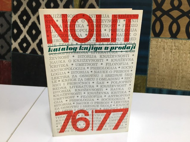 Nlit katalog knjiga 1976-1977