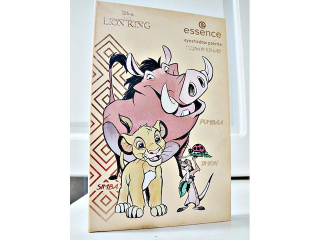 Essence LE Disney The Lion King paleta senki za oči 01