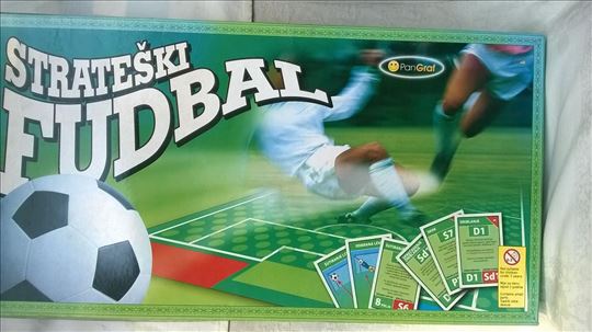 Igra: Strateski fudbal, ploca 66x47 cm. nekompleta