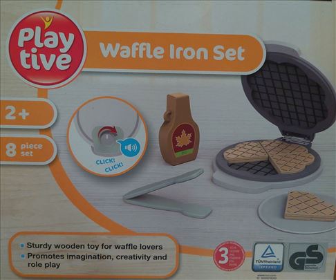 Waffle drvena igračka