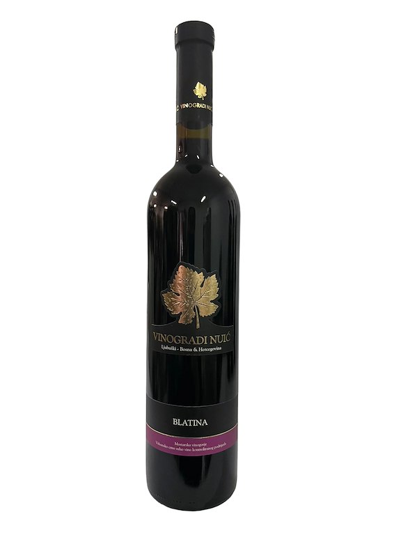 Crveno vino Blatina Vrhunska Nuić 0,75l