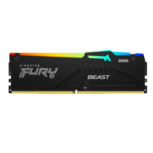 RAM DDR5 8GB 5200MT/s Kingston Fury Beast RGB 1.25V KF552C40BBA-8