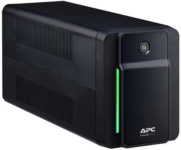 APC Back-UPS 950VA, Line Interactive, Tower, 950VA/520W, 230V, AVR, 4x Schuko, PF 0.54 (Full load), Battery 9Ah (RBC17), Line Protection RJ-45, Interf ( BX950MI-GR )