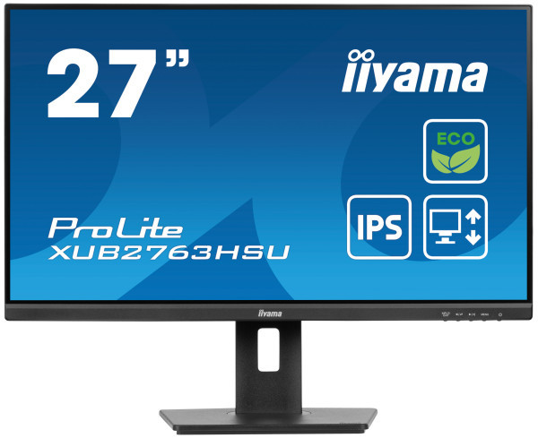Monitor 27'' Iiyama XUB2763HSU-B1 IPS 1920x1080100Hz3msHDMIDPUSBzvučnici