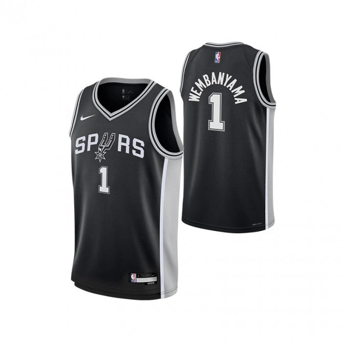 Victor Wembanyama 1 San Antonio Spurs Nike Swingman Icon Edition dečji dres
