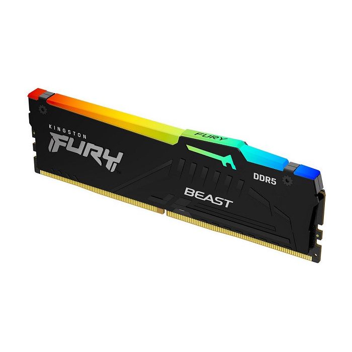 RAM DIMM DDR5 32GB 5600 KINGSTON KF556C40BBA-32 Fury Beast Black RGB