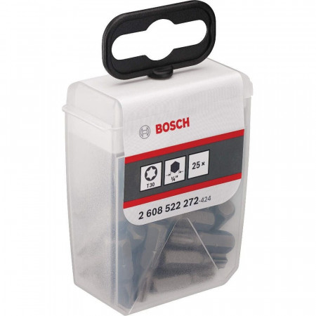 Bitovi Torx T30 25mm u Tic Tac pakovanju - 25kom Extra Hard BOSCH