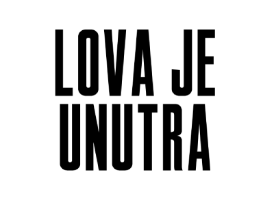 AT Čestitka - Lova je unutra, Latinica