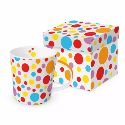 Šolja Trend - Dots Multicolor, 400ml