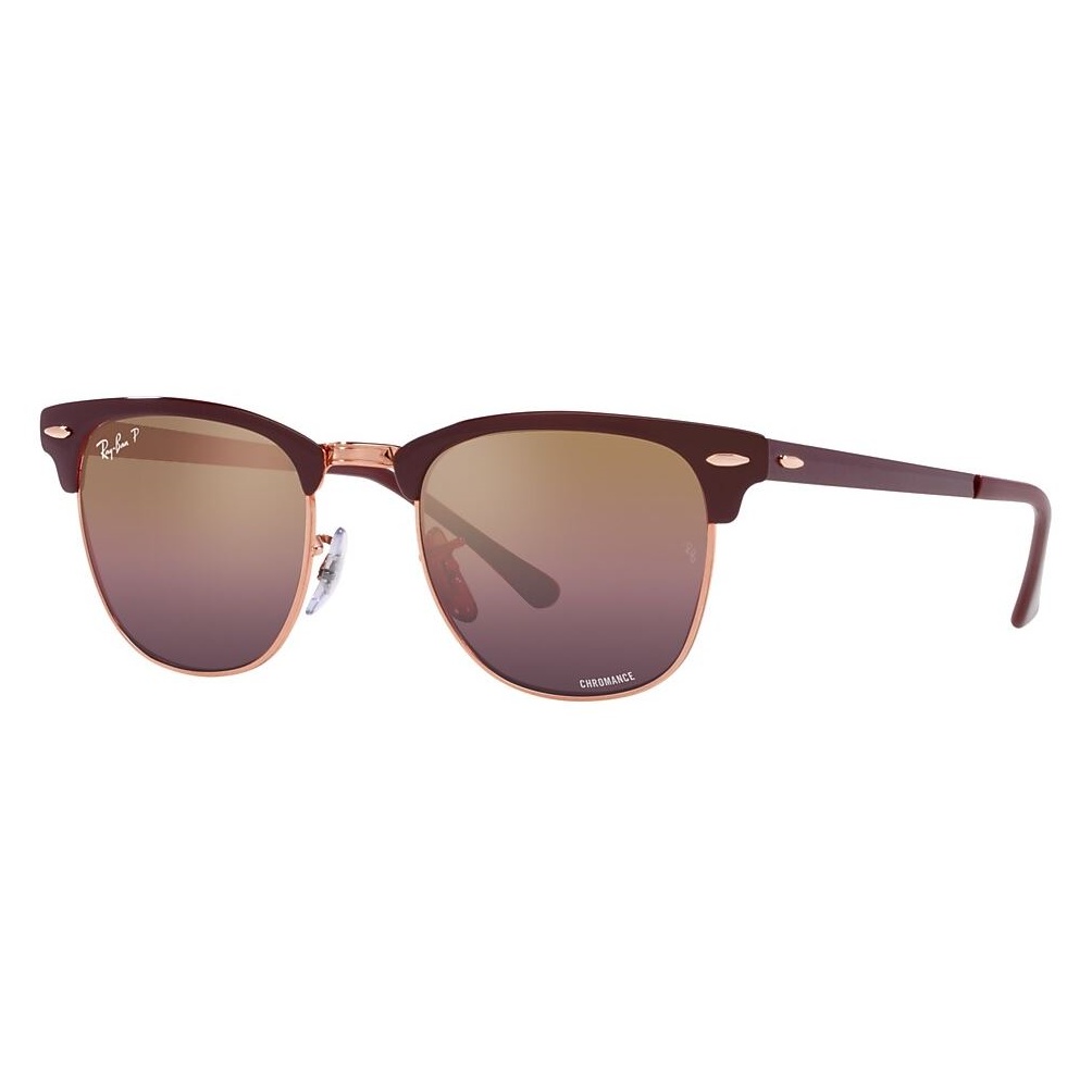 RAY BAN CLUBMASTER METAL POLARIZOVANE CHROMANCE Sunčane naočare 0RB3716 9253G9 51