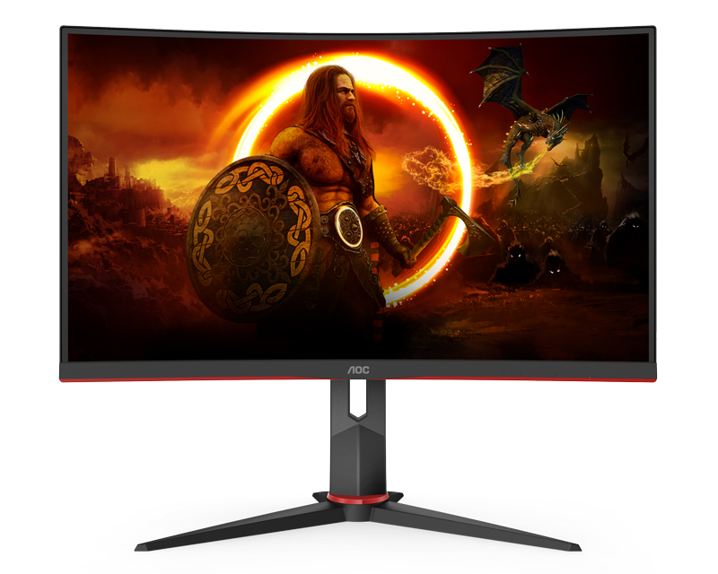 AOC 27 inča C27G2ZU/BK Gaming zakrivljeni monitor