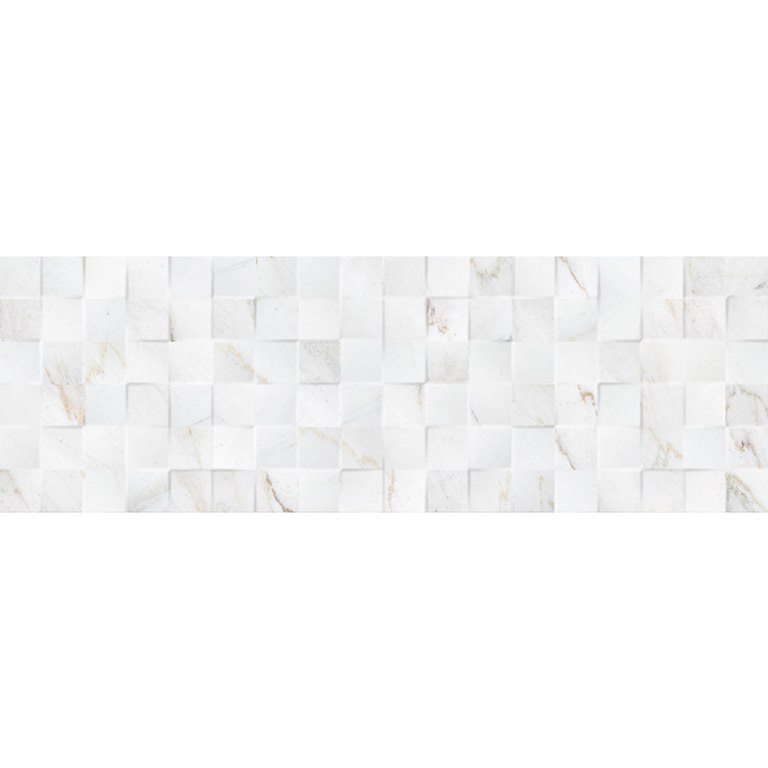 Zidne pločice MARMO bianco 3D mosaic 25*75 (ZP)