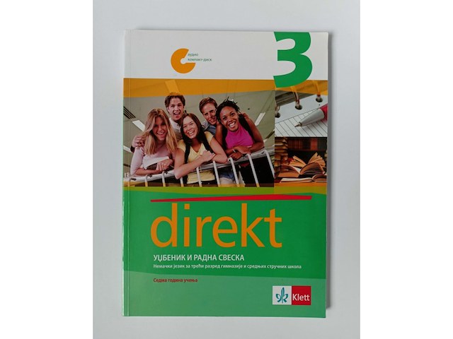 DIREKT 3 - udzbenik i radna sveska za treci razred