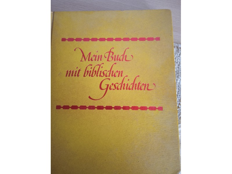Knjiga na nemacki sa biblijskim pricama