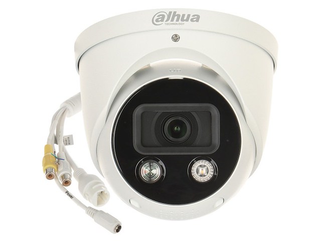DAHUA IPC-HDW3549H-AS-PV-0280B-S3 5MP TiOC 2.0 eyeball kamera; Hibridni iluminatori (IC + belo svetlo)