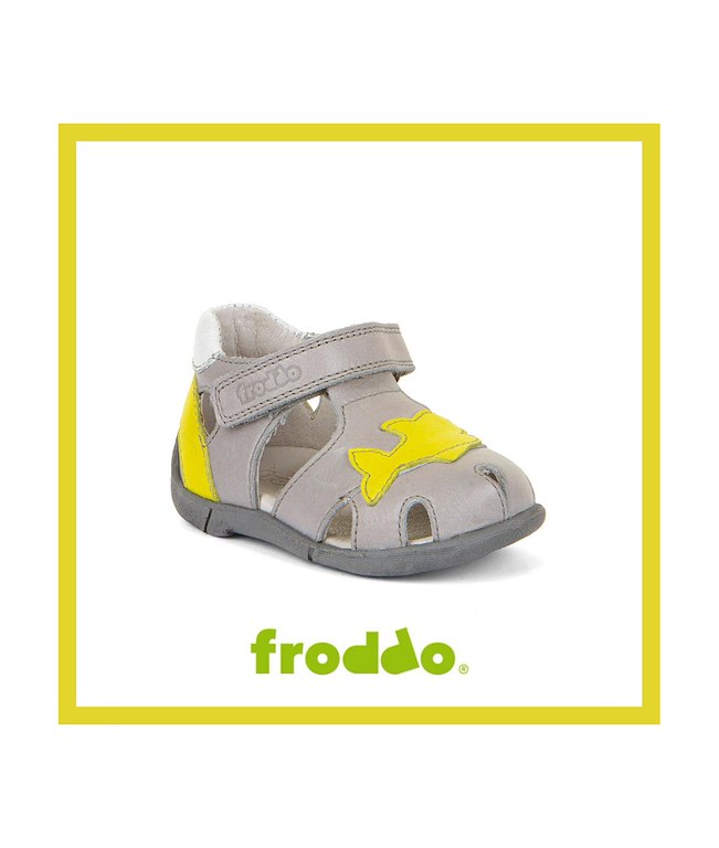 FRODDO POLUSANDALE - BAMBI STEP / LIGHT GREY