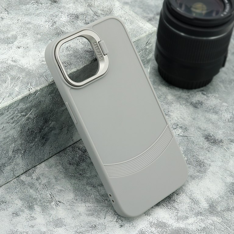 Futrola CAMERA HOLDER za iPhone 15 (6.1) siva