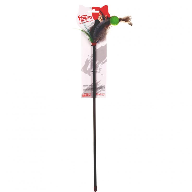 Natura Bulk Simple Cat Fishing Rod Toy 60 cm
