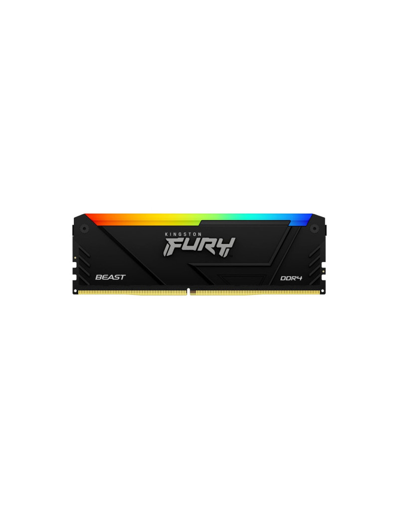 RAM DDR4 16GB 3200MHz Kingston FURY BEAST RGB KF432C16BB12A/16