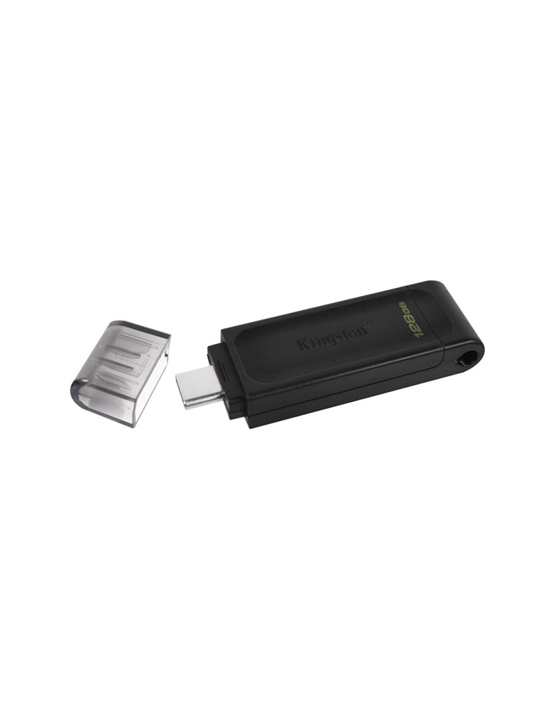 USB Flash Kingston 128GB USB 3.2 DataTraveler 70 USB-C black DT70/128GB