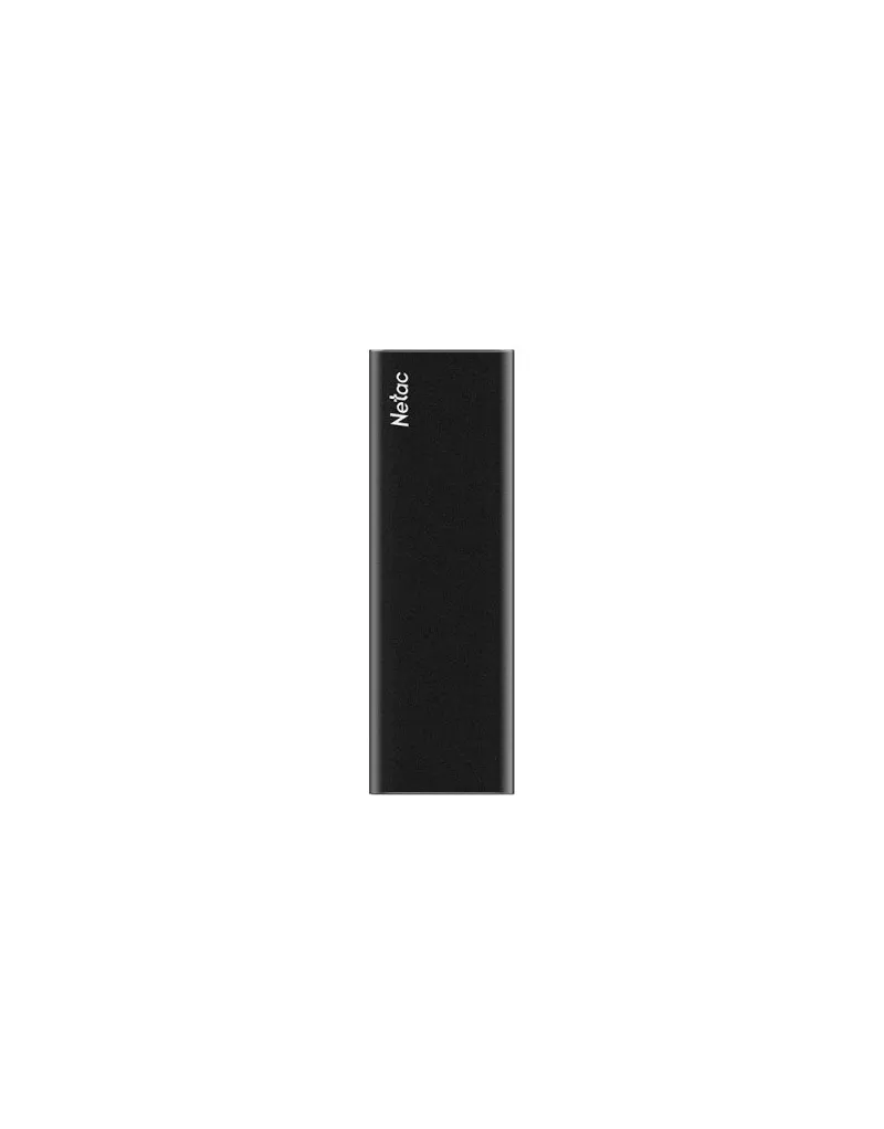 Externi SSD 1TB Netac Z SLIM Black USB3.2 Gen2 Type-C, NT01ZSLIM-001T-32BK