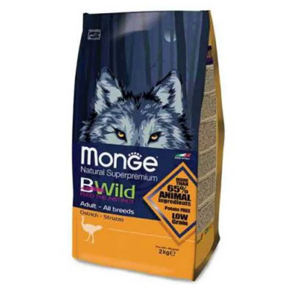 Monge BWild hrana za pse Low free - noj 12kg