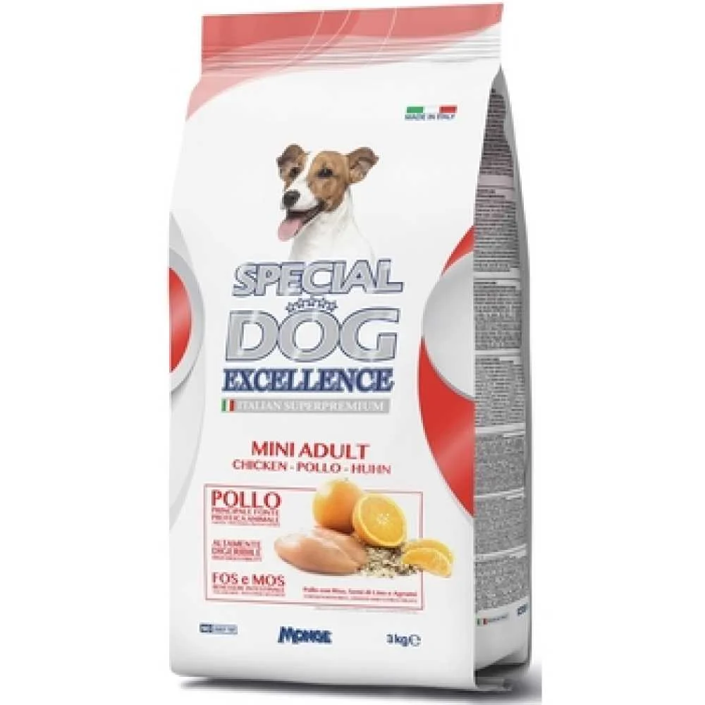 Monge Special Dog Excellence hrana za pse Adult Mini - Piletina 3kg