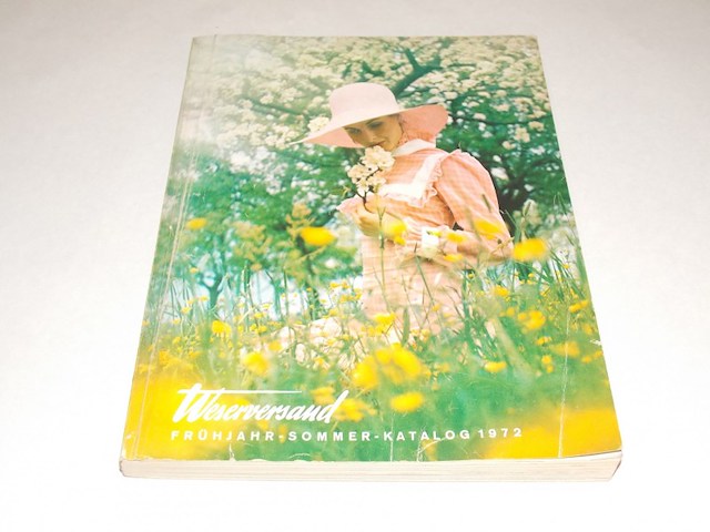 Weserversand Fruhjahr Sommer katalog 1972