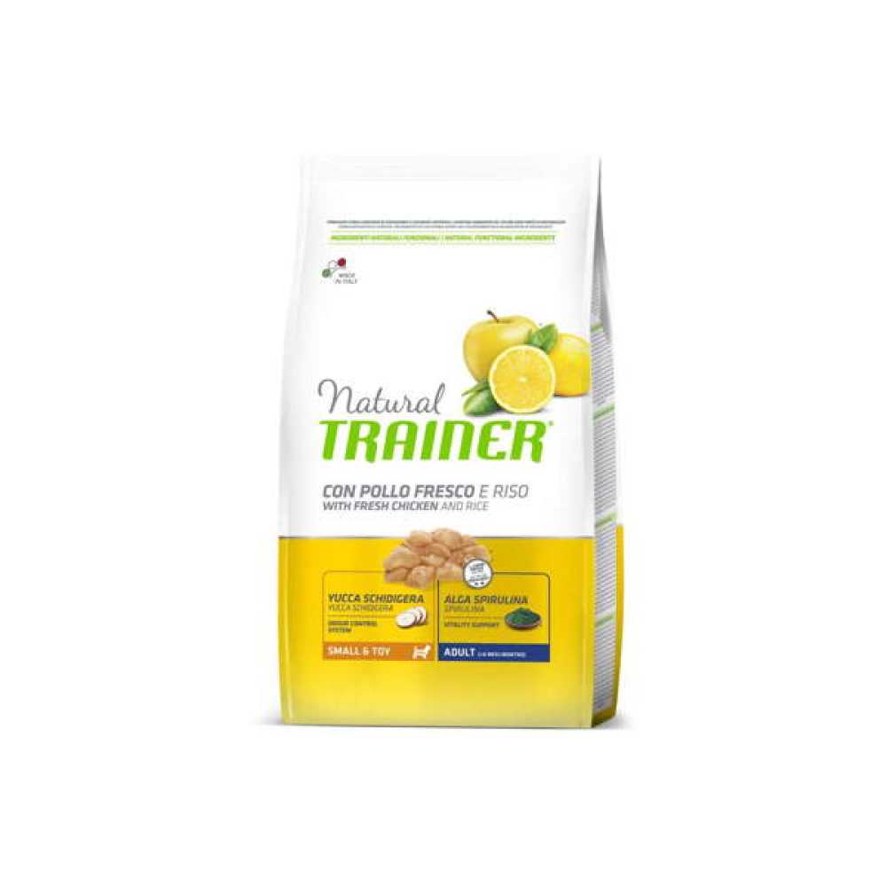 Trainer Natural hrana za pse Adult Small&Toy - Šunka i pirinač 2kg