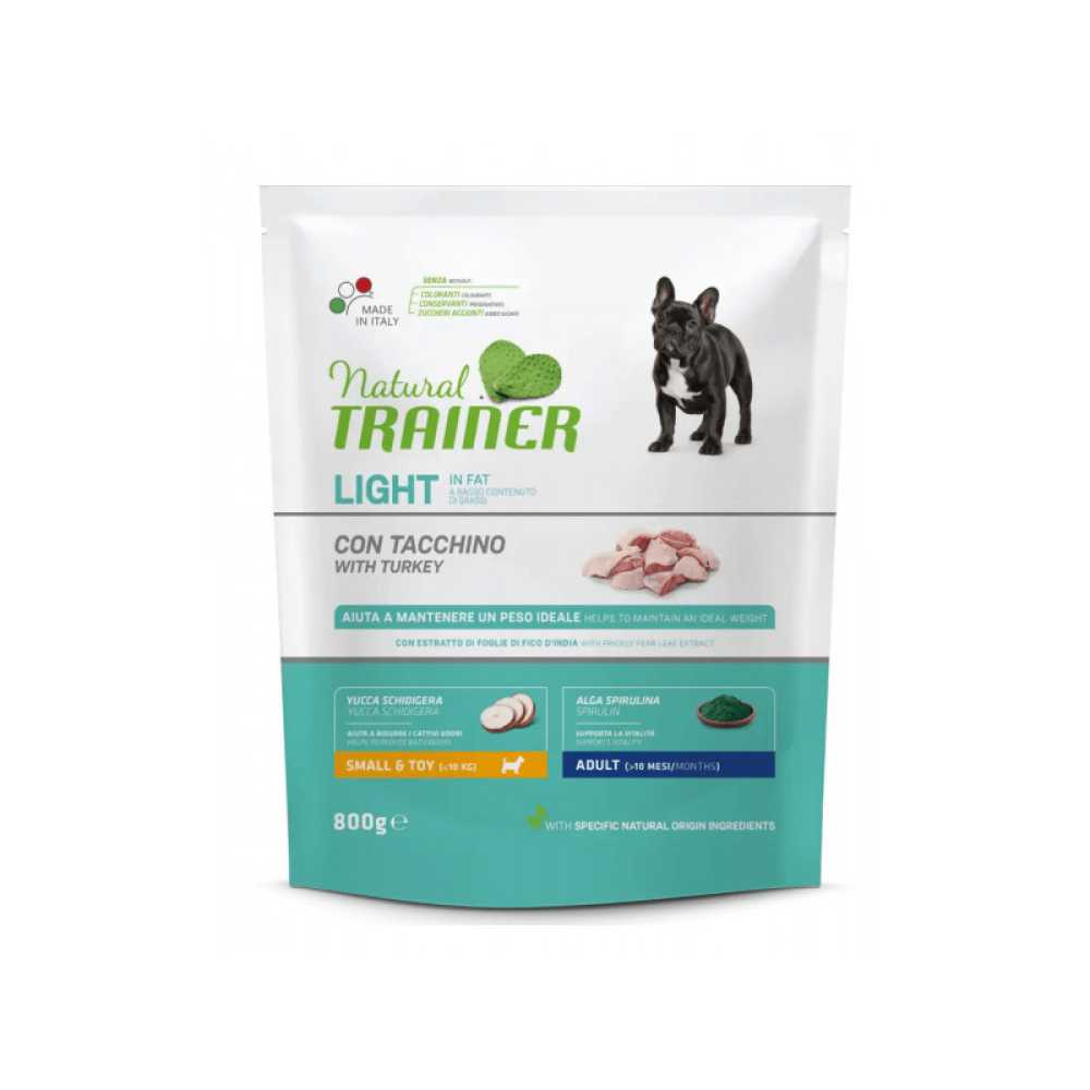 Trainer Natural hrana za pse LIGHT In fat - Mini Adult - Turkey 2kg