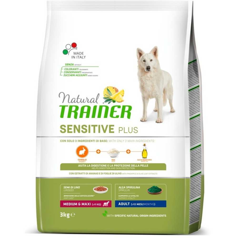 Trainer Natural hrana za pse SENSITIVE Plus - Zec - Medium&Maxi Adult 12kg