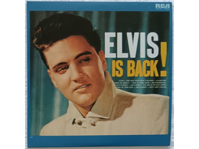 ELVIS  PRESLEY  -  ELVIS  IS  BACK ( Mint !!! )