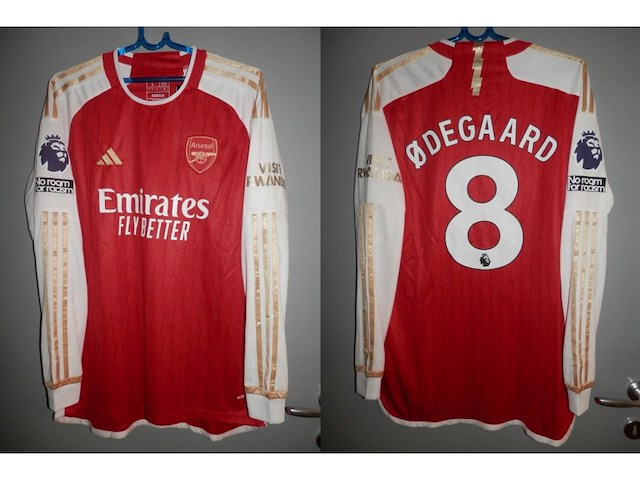 Arsenal dres 2023-24 Martin Odegaard 8 (Dug rukav)