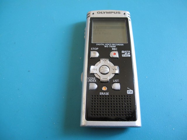 OLYMPUS WS-760M Digital Voice Recorder - diktafon 8Gb