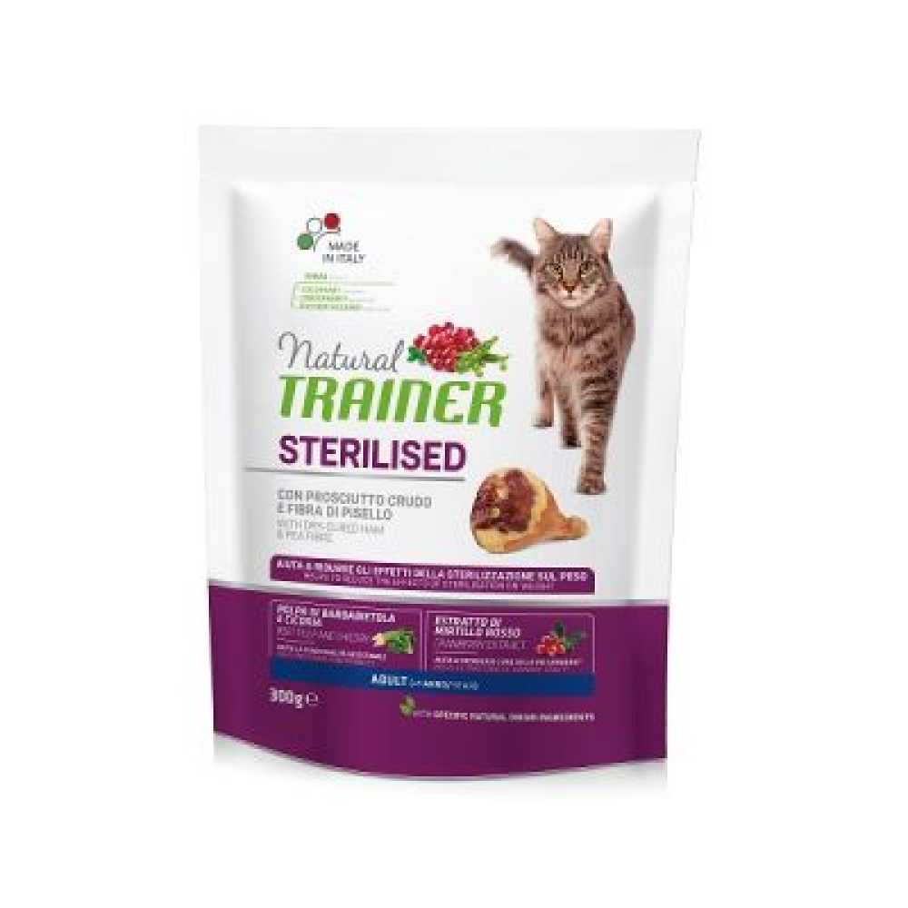 Trainer Natural hrana za mačke Adult Sterilised - Turkey&Ham 1.5kg