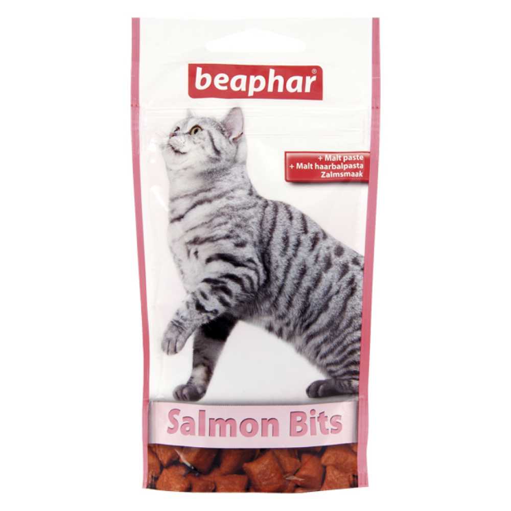 Beaphar Salmon bits - poslastica za izbacivanje dlaka 35g