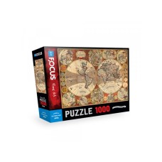 Blue Focus Puzzle 1000 delova Stara mapa sveta