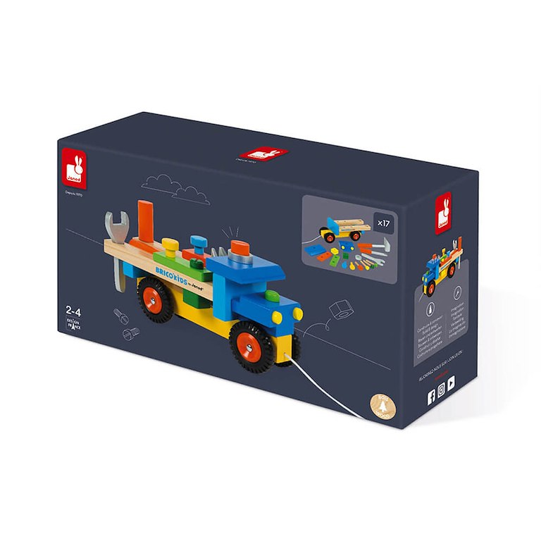 Janod brico kids diy kamion