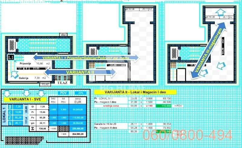 Prodaja, poslovni prostor, 134m2, Centar, Beograd