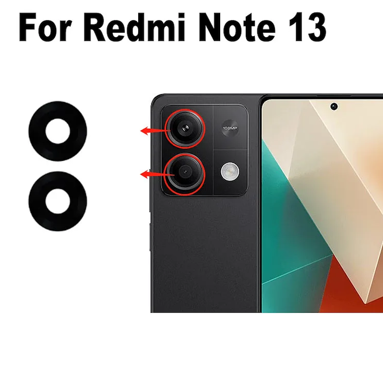 Staklo kamere za Xiaomi Redmi Note 13 4G