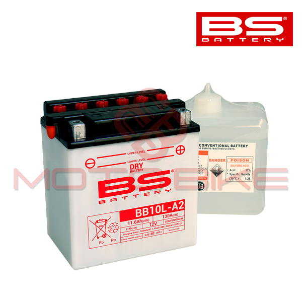 Akumulator BS 12V 11Ah kis.sa kiselinom BB10L-A2 desni plus (135x90x145)