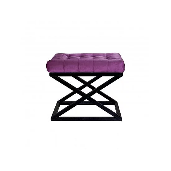 ATELIER DEL SOFA TABURE CAPRAZ BLACK PURPLE CENA